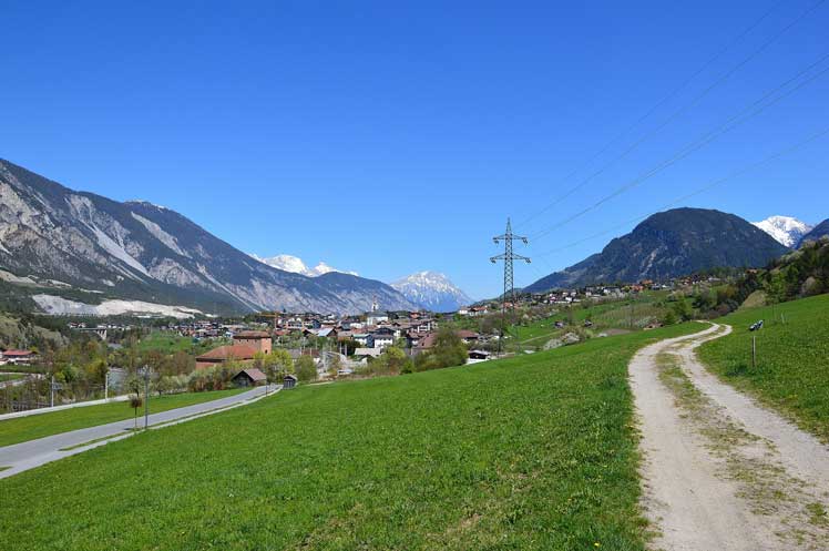 Roppen Zomer Vakantie Wandelen Mountainbike