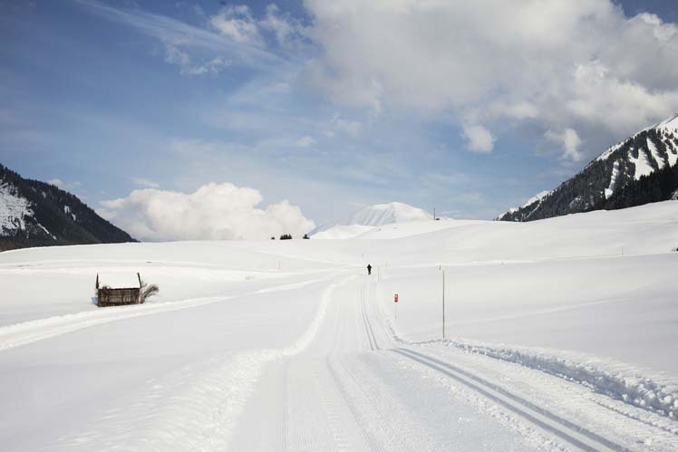 Berwang ligt midden in het Skigebied Berwang - Skischaukel.