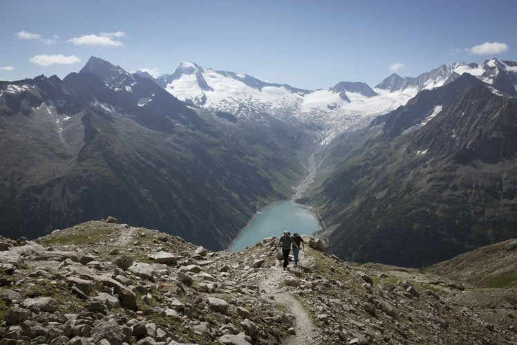 Finkenberg Zomer Vakantie Wandelen Mountainbike.